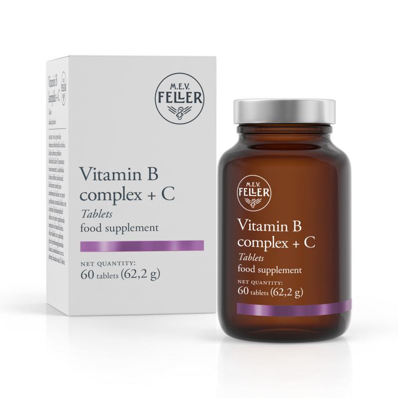 M.E.V. Feller Vitamin B kompleks + C 60 tableta – Doprinosi normalnom ...