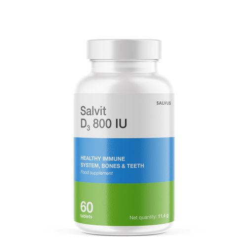 Salvit Vitamin D3 800IU 60 Tableta – Jačanje imuniteta i zdravlja ...